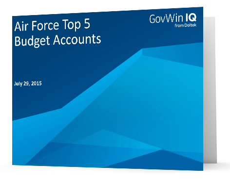 Air Force Top 5 Budget Accounts